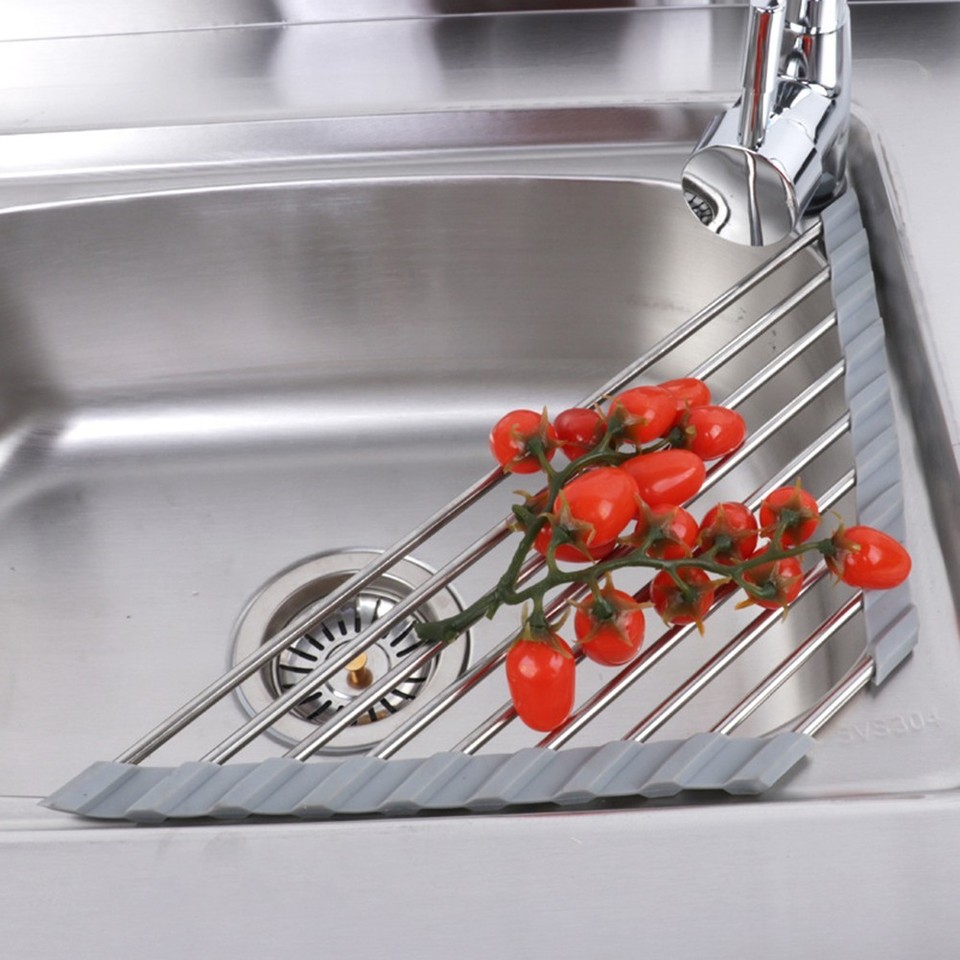 Space saving Kitchen Sink Organizer Triangle Design with Optimal ...