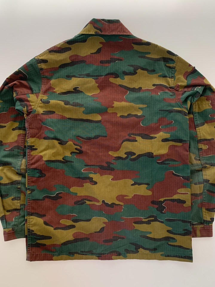 OLDSCHOOL Belgian M90 Jigsaw Puzzle Camo Jacket Para Commando Army ...