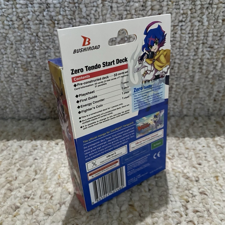 CARDFIGHT VANGUARD VGE-DZ-SS09 ZERO TENDO START DECK DRAGON EMPIRE ...