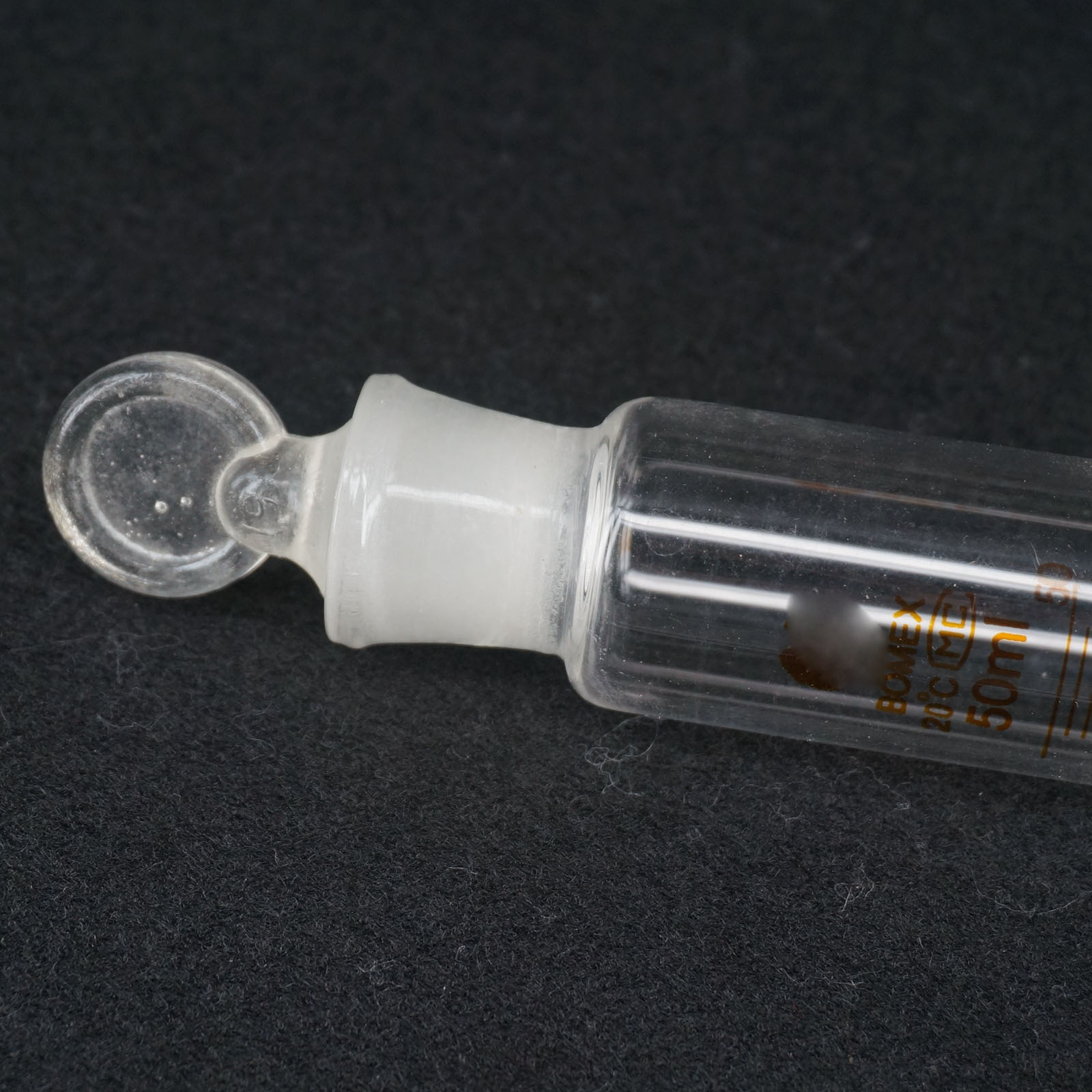 5-100ml Lab Glass Conical Bottom Centrifuge Tube Scaled With Stopper ...