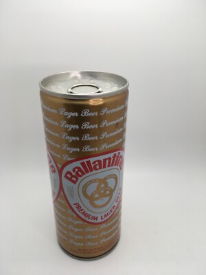 Ballentine Steel 16 oz Beer Can Bottom Open Falstaff Brewing Vintage | eBay