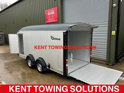 New Debon C900 Huge Box Trailer 16.5x 6.7 x 6.7ft 3500kg MGW Car ...