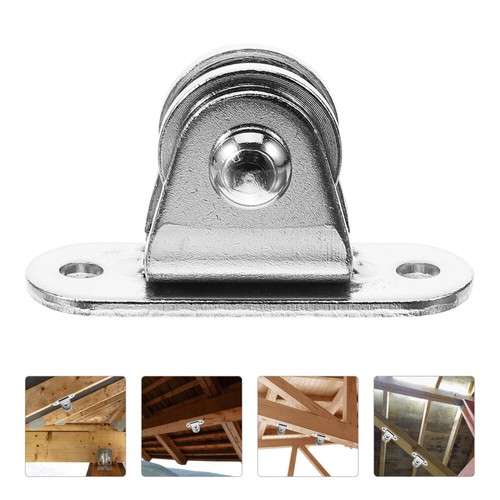 Stainless Steel Double Pulley Wire Rope Block Cable Wheel Bearing ...