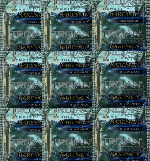 Trojan Condom Wrappers