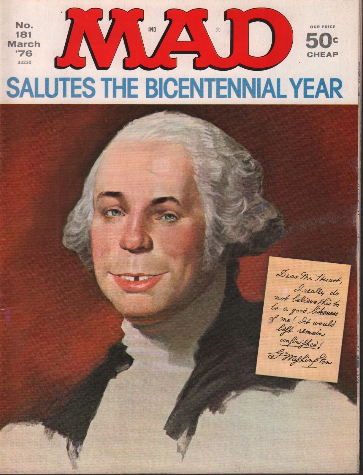 Mad Magazine March 1976 Bicentennial Issue 031318DBE | eBay