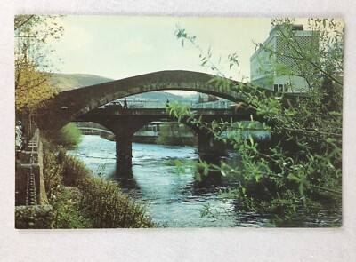 VINTAGE POSTCARD WALES PONTYPRIDD THE OLD BRIDGE UNPOSTED | eBay UK