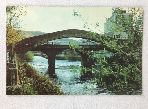 VINTAGE POSTCARD WALES PONTYPRIDD THE OLD BRIDGE UNPOSTED | eBay UK