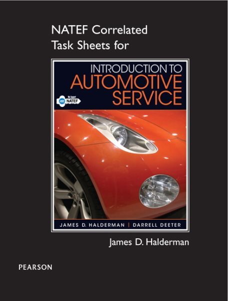 NATEF Correlated Task Sheets for Introduction to Automotive Service by ...