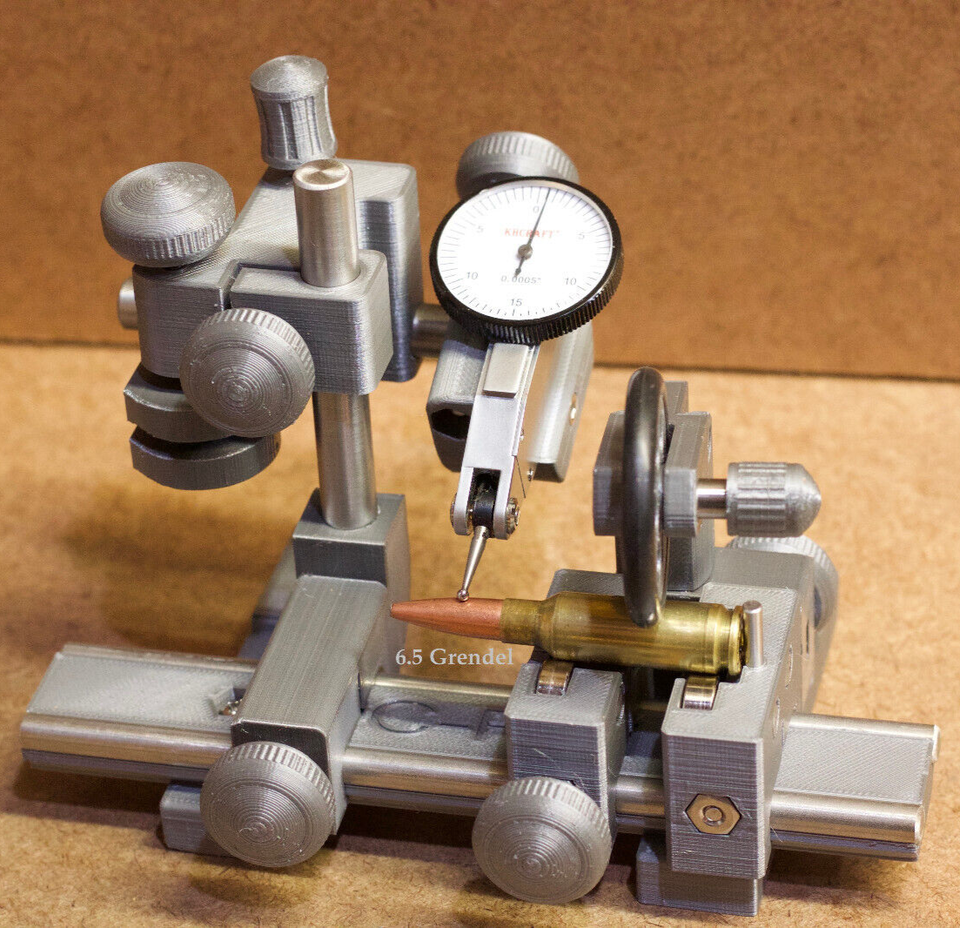 QC-Rail Concentricity Gauge Fixture for Lever Indicators to measure ...