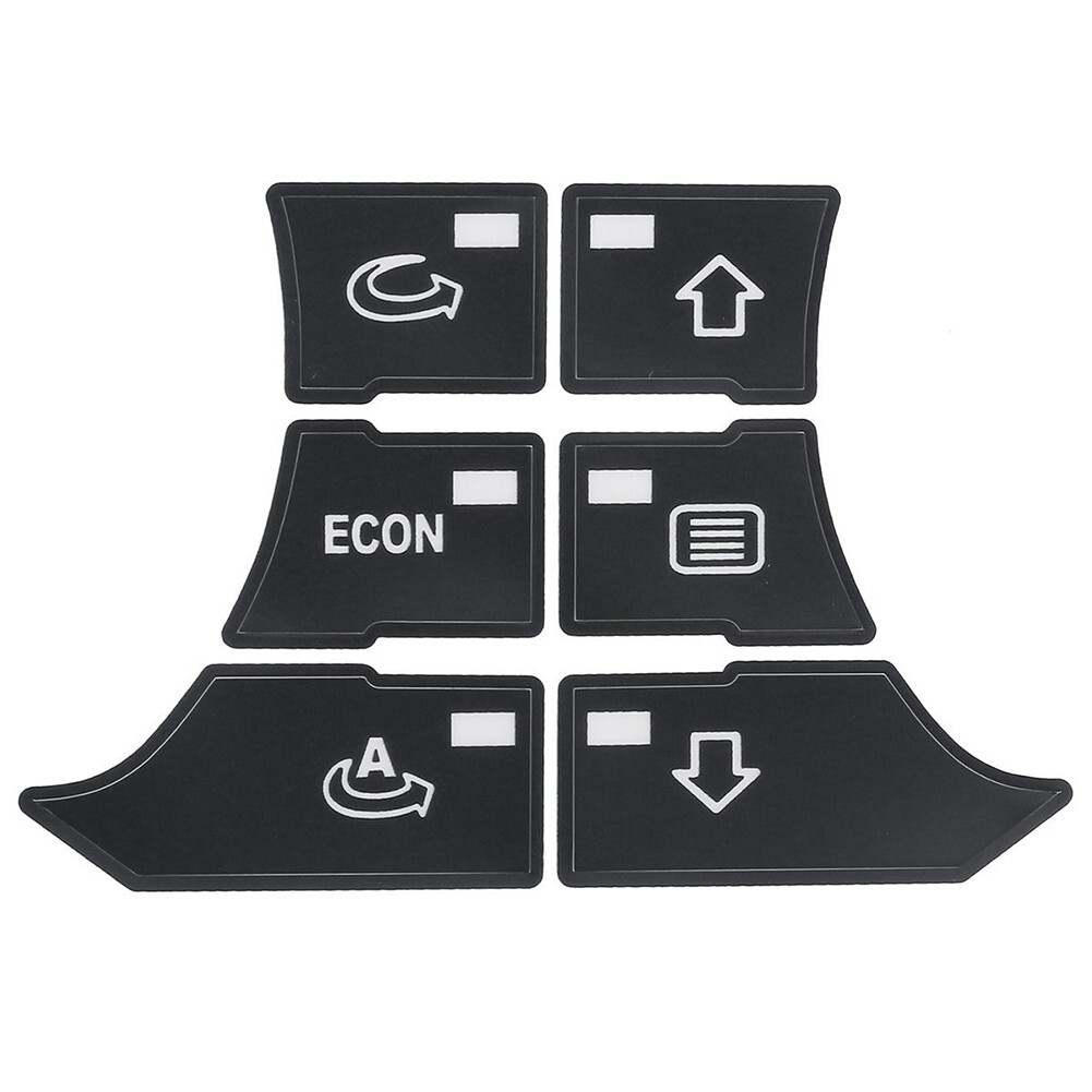 A/C Climate Control Button Repair Sticker Set For A3 8P Stickers ...