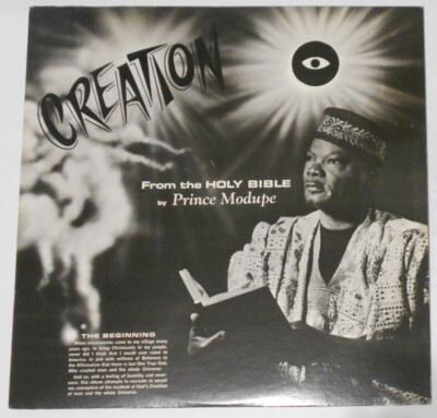 Prince Modupe - Creation from the Holy Bible - original issue U.S 12 ...