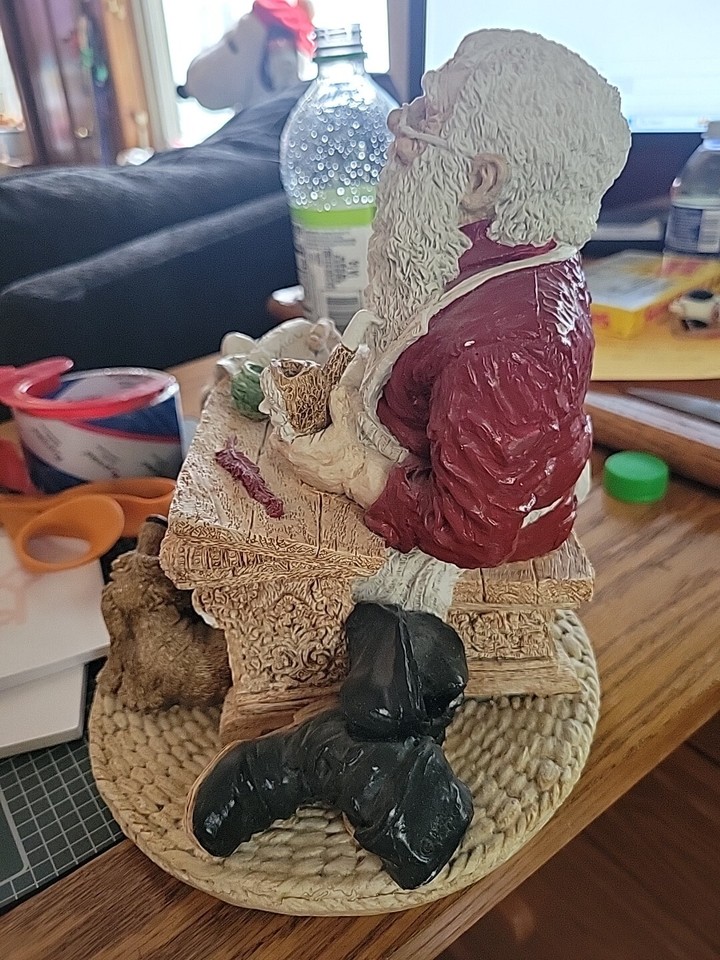 The Legend Of Santa Clause Checkin His List 4649 Of 15000 1992? | eBay