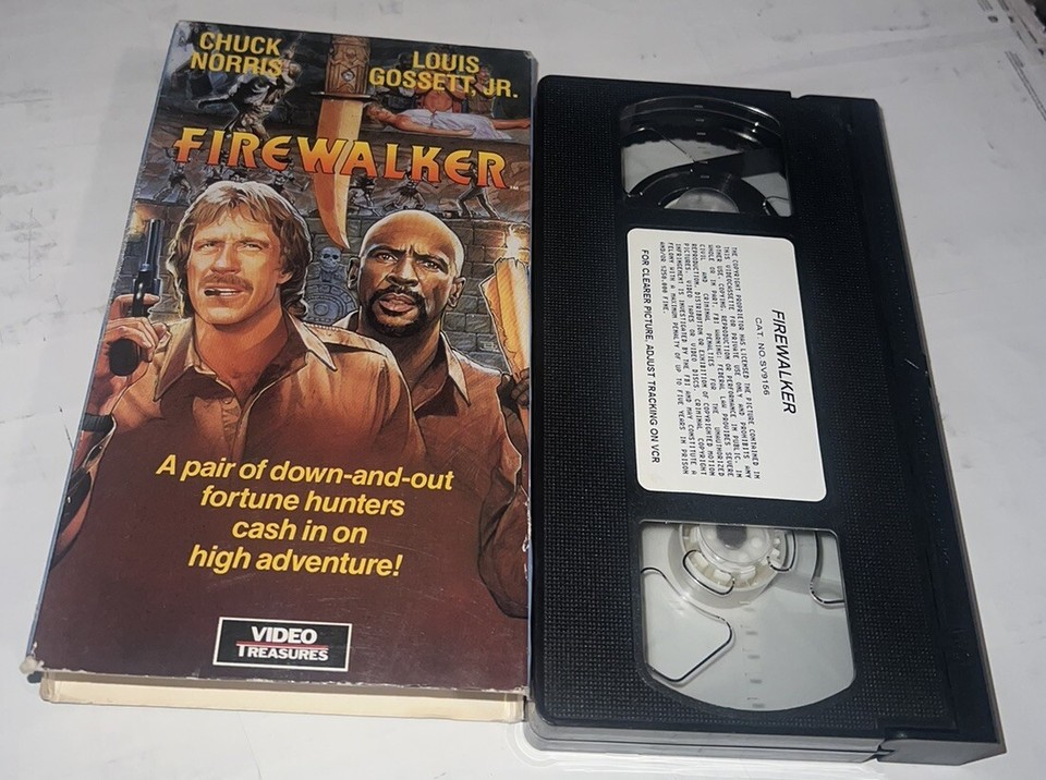 Firewalker (VHS, 1989) Chuck Norris Louis Gossett Jr 13132915616 | eBay