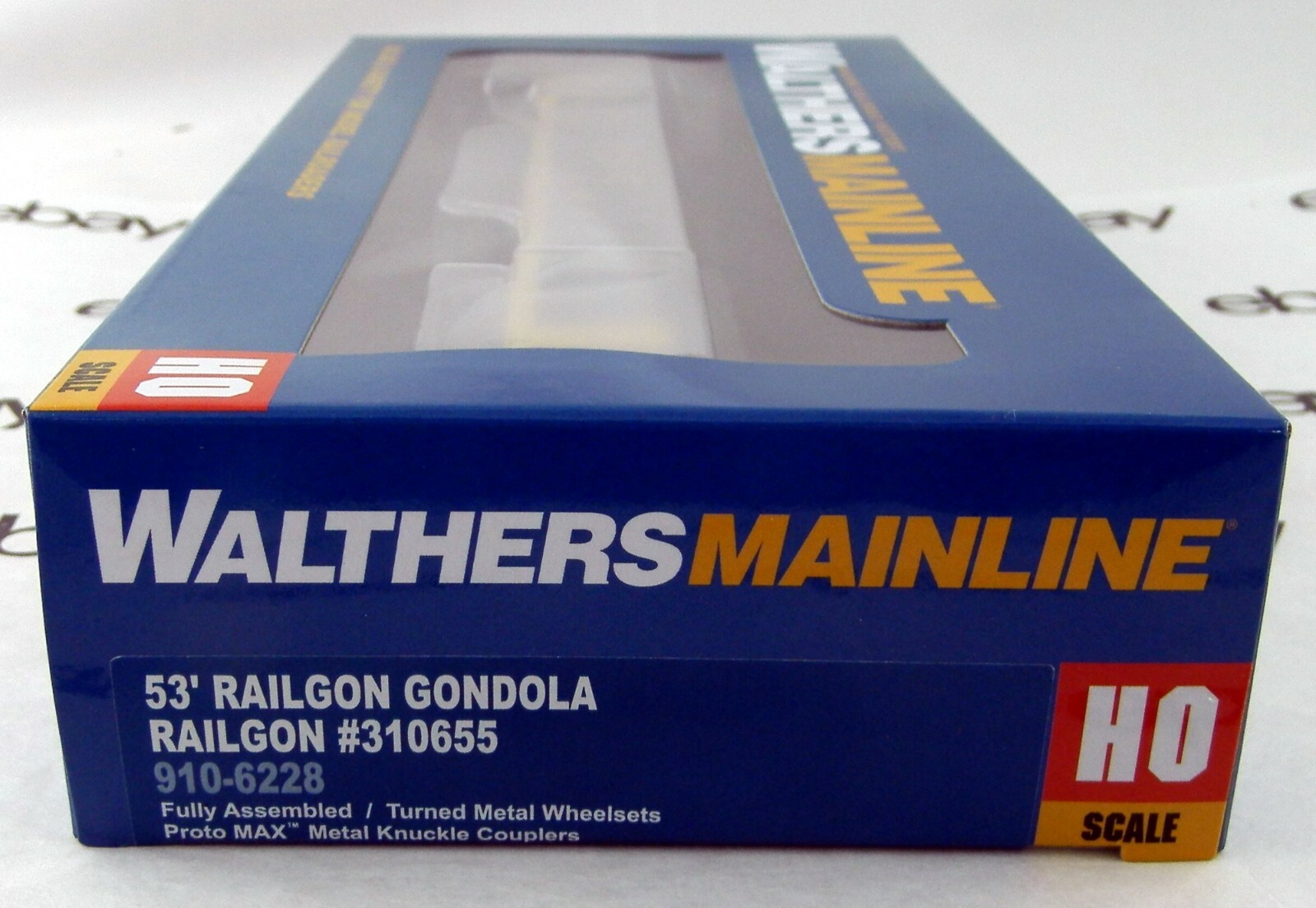 HO Scale Walthers Railgon GONX 53' Mill Gondola Car Train 310655 for ...