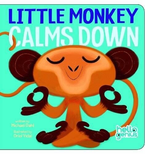Michael Dahl Little Monkey Calms Down (Board Book) Hello Genius ...