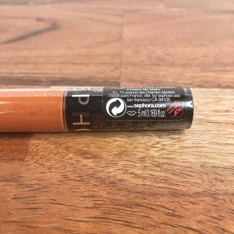 Sephora Collection Cream Lip Stain Liquid Lipstick 118 Wild Side Sealed ...