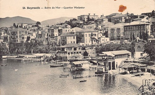 Liban - BEYROUTH - Bains de Mer - Quartier Modawar - Ed. Mampré ...