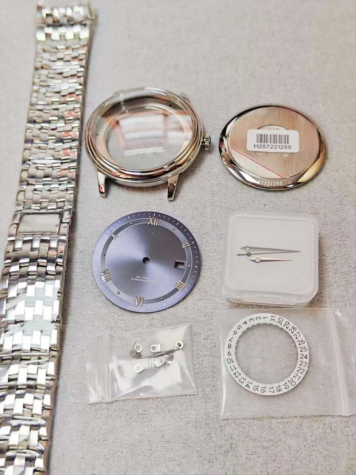 39.5mm Stainless Steel Watch Case Band Kit For 2824 2892 After-sales ...
