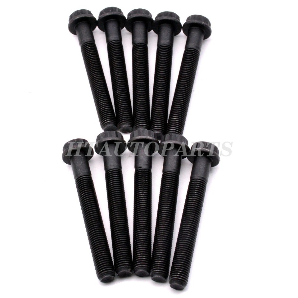 10x Engine Crankshaft Main Bearing Cap 3 INCH Bolt For Hyundai Kia ...