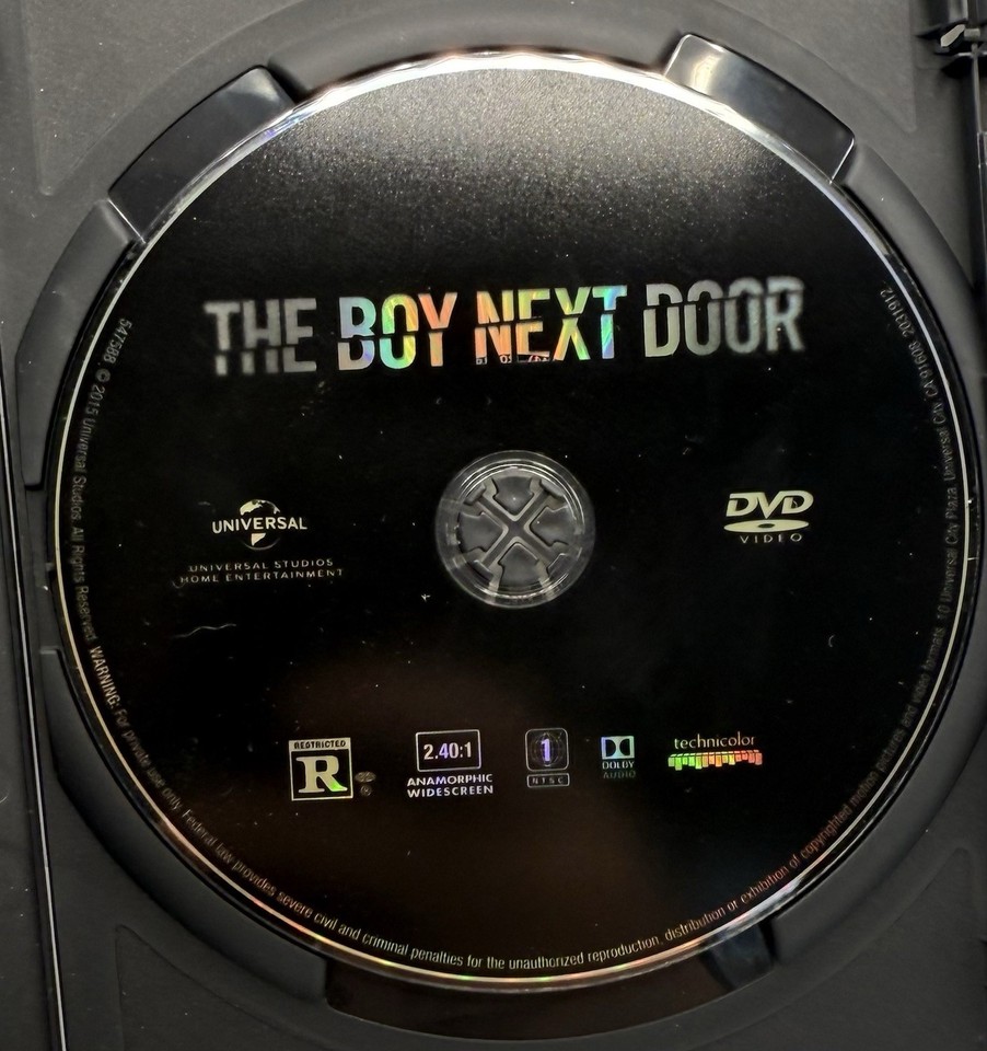 The Boy Next Door DVD Widescreen Jennifer Lopez John Corbett Ryan ...