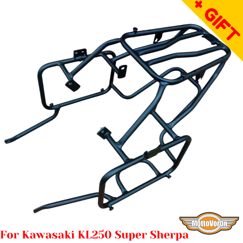 For Kawasaki Super Sherpa 250 Luggage rack system KL250 Super Sherpa ...