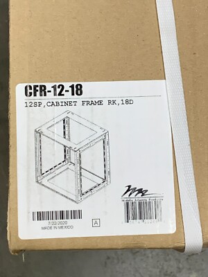 Middle Atlantic CFR-12-18 / Cabinet Frame Rack / 12 SP 18D | eBay