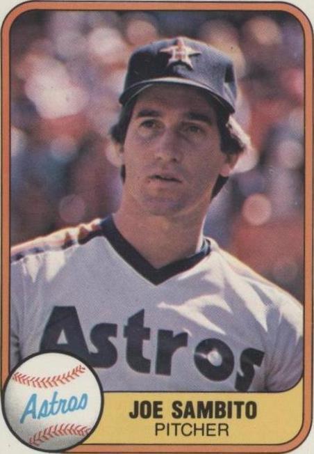1981 Fleer - Joe Sambito #65 for sale online | eBay