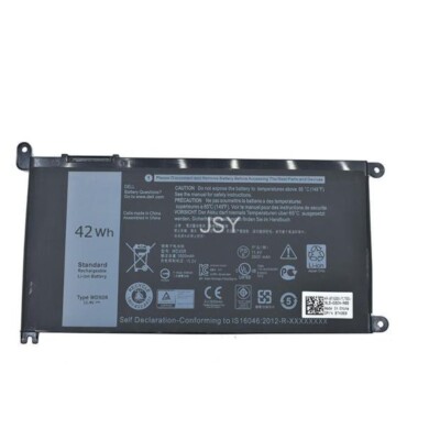 Battery WDXOR 3CRH3 T2JX4 For Dell Inspiron 13 5368 7368 15 5567 5568 ...