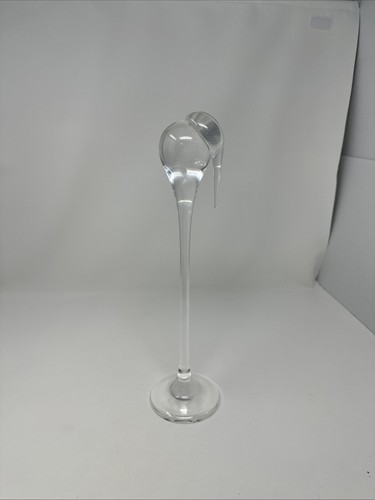 Steuben Glass Tall Stork Figurine By Paul Schulze | eBay