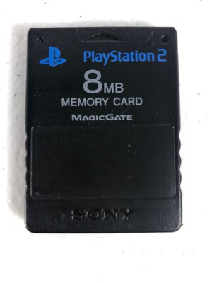 Official OEM Sony Playstation 2 PS2 8MB Magicgate Memory Card SCPH ...