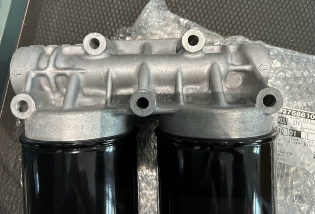 Isuzu 6WG1 Diesel Engine Oil Filter Assembly 8983758610 | eBay