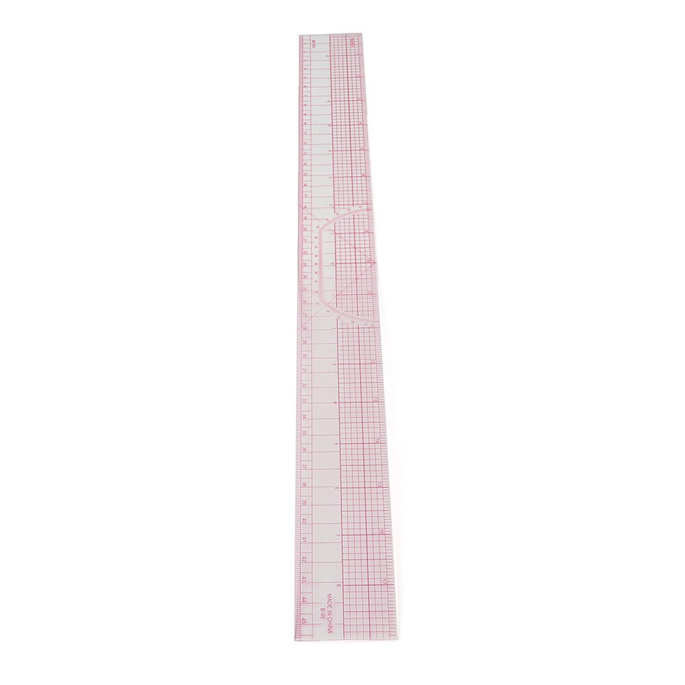 C-Thru English-Metric Beveled Ruler Calibrated For Designers & Pattern ...