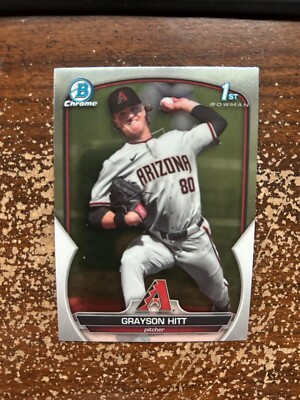 Grayson Hitt, Chrome #BDC-57 - 2023 Bowman Draft | eBay