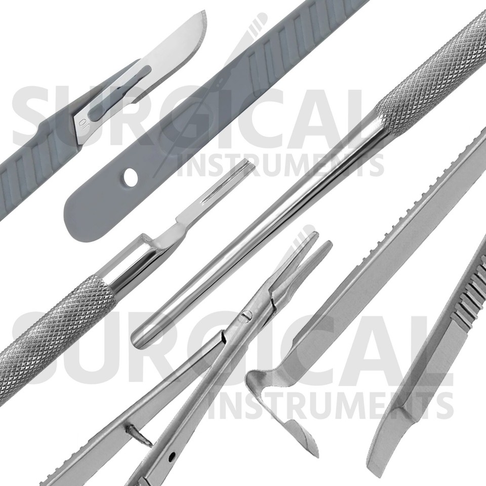 Set of 45 Pcs Basic Eye Instruments Kit Ophthalmic Lab Surgical German ...