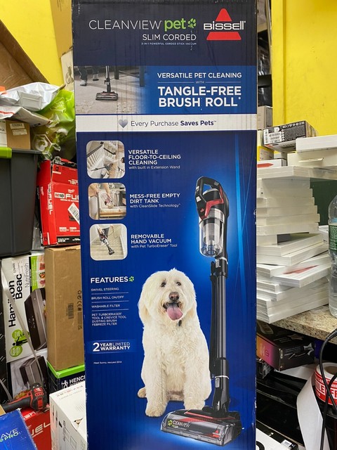 BISSELL CleanView Pet Slim Corded Stick Vacuum - 2831 for sale online ...