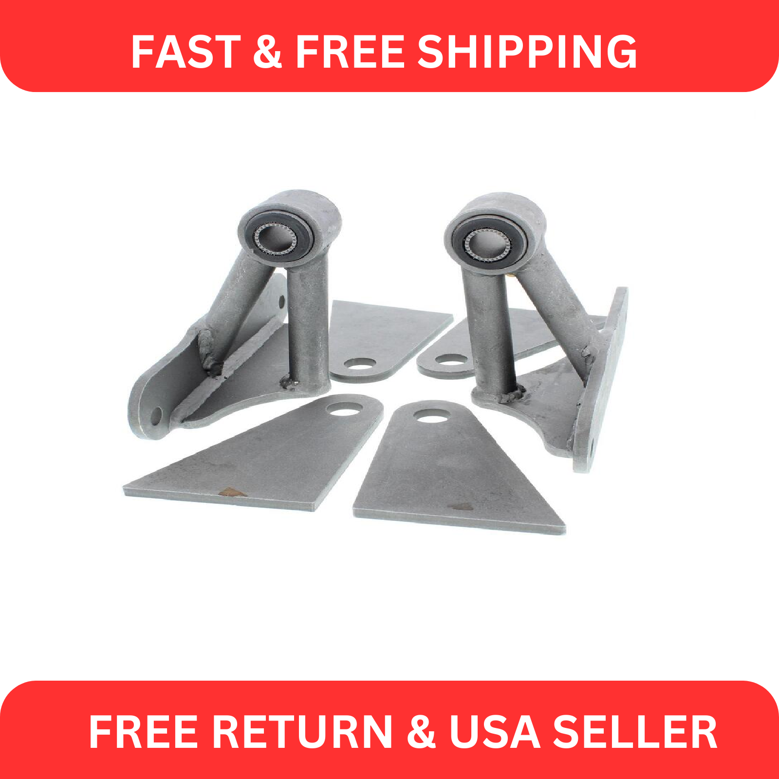 Speedway Motors Ford SBF 289 302 351W Engine Swap Weld-In Motor Mounts ...