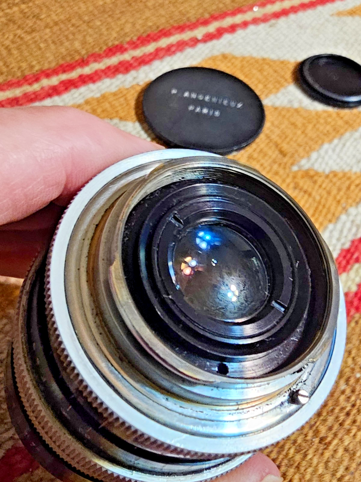 SWEET P. ANGENIEUX PARIS 35MM F2.5 RETROFOCUS TYPE R1 CAMERA LENS ...