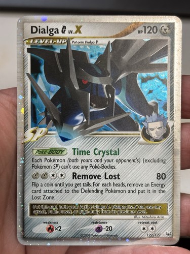 2009 Pokemon Dialga G LV.X Ultra Rare 122/127 Platinum NM | eBay
