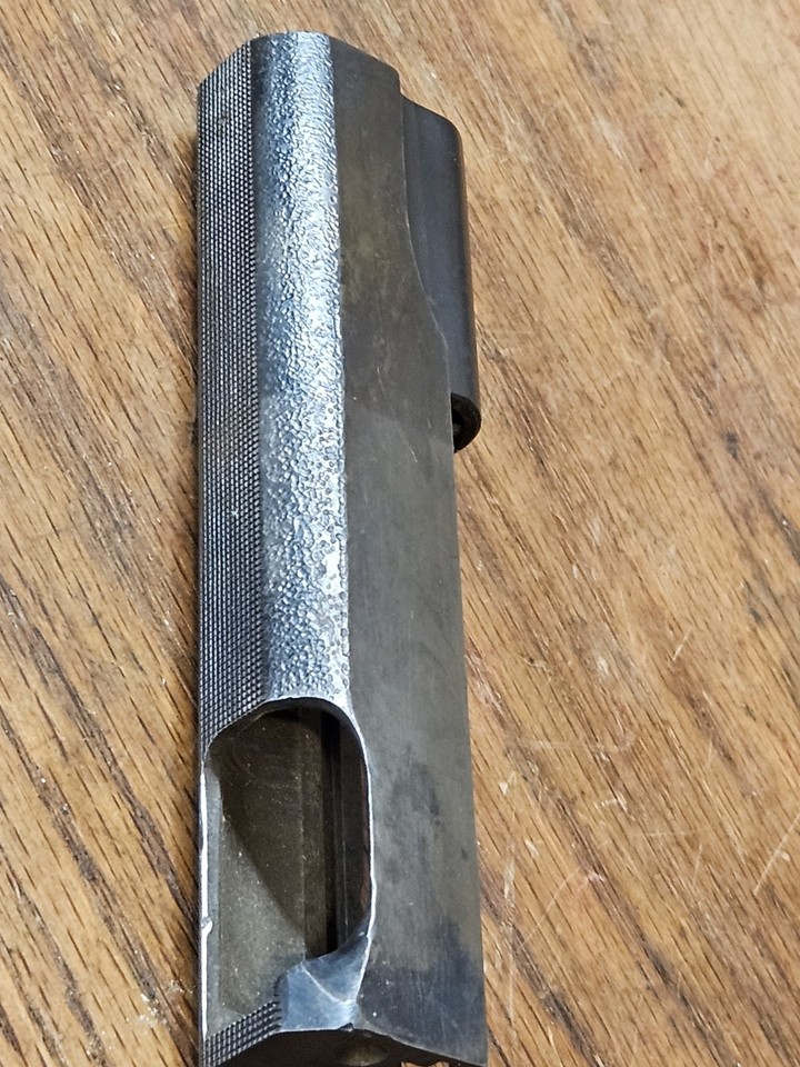 2 De-Milled 1911 Pistol Slides Paperweight Scrap Colt Markings 1911A1 ...