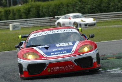 European LeMans Endurance 2005 Kirkaldy Kinch Action Racing Old Photo 4 ...