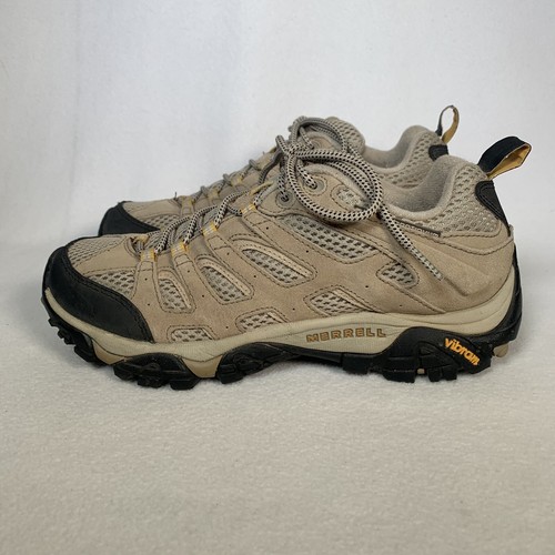 Merrell Moab Trail Shoes Women Size 9 Ventilator Hiking Sneakers Taupe ...