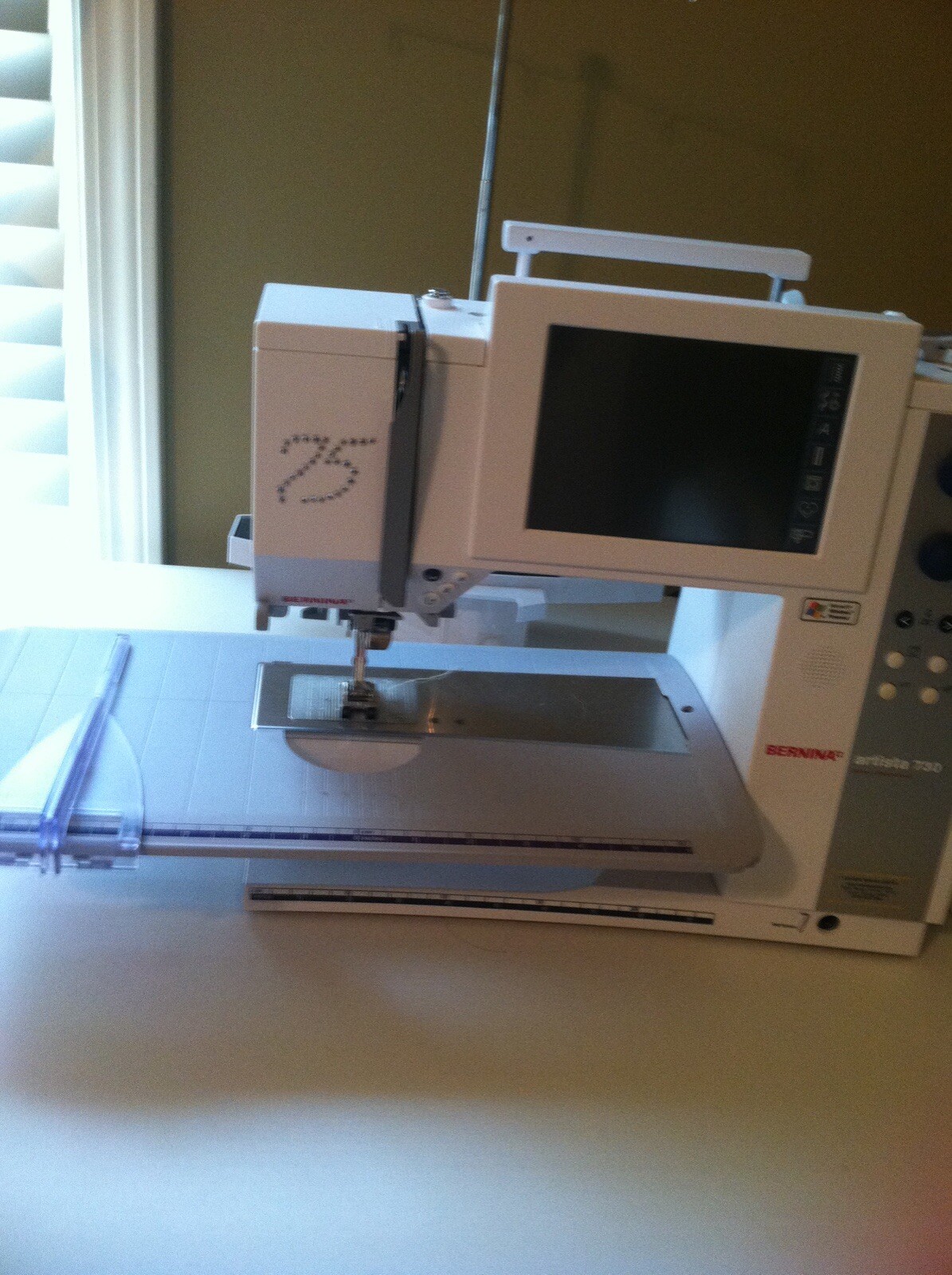 Bernina Artista 730E 75th Anniversary Edition Sewing and Embroidery ...
