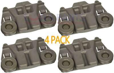 KitchenAid KDTE104DSS0 Dishwasher Lower Dishrack Wheels (4 Pack) | eBay