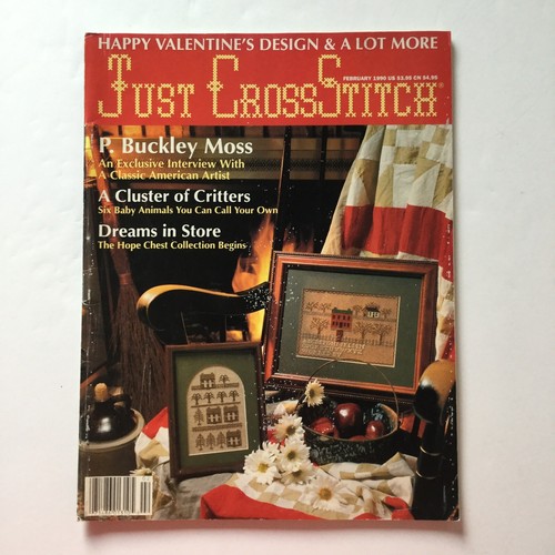 Just Cross Stitch Magazine Back Issue February 1990 | eBay