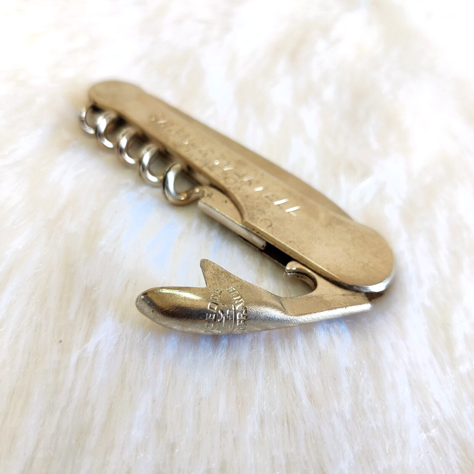 Vintage Cognac Martell Multi Tool Letter Opener Corkscrew Old ...