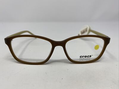 Crocs Eyewear Mod JR088 COL.40BN 49-15-126 Brown Full Rim Eyeglasses ...