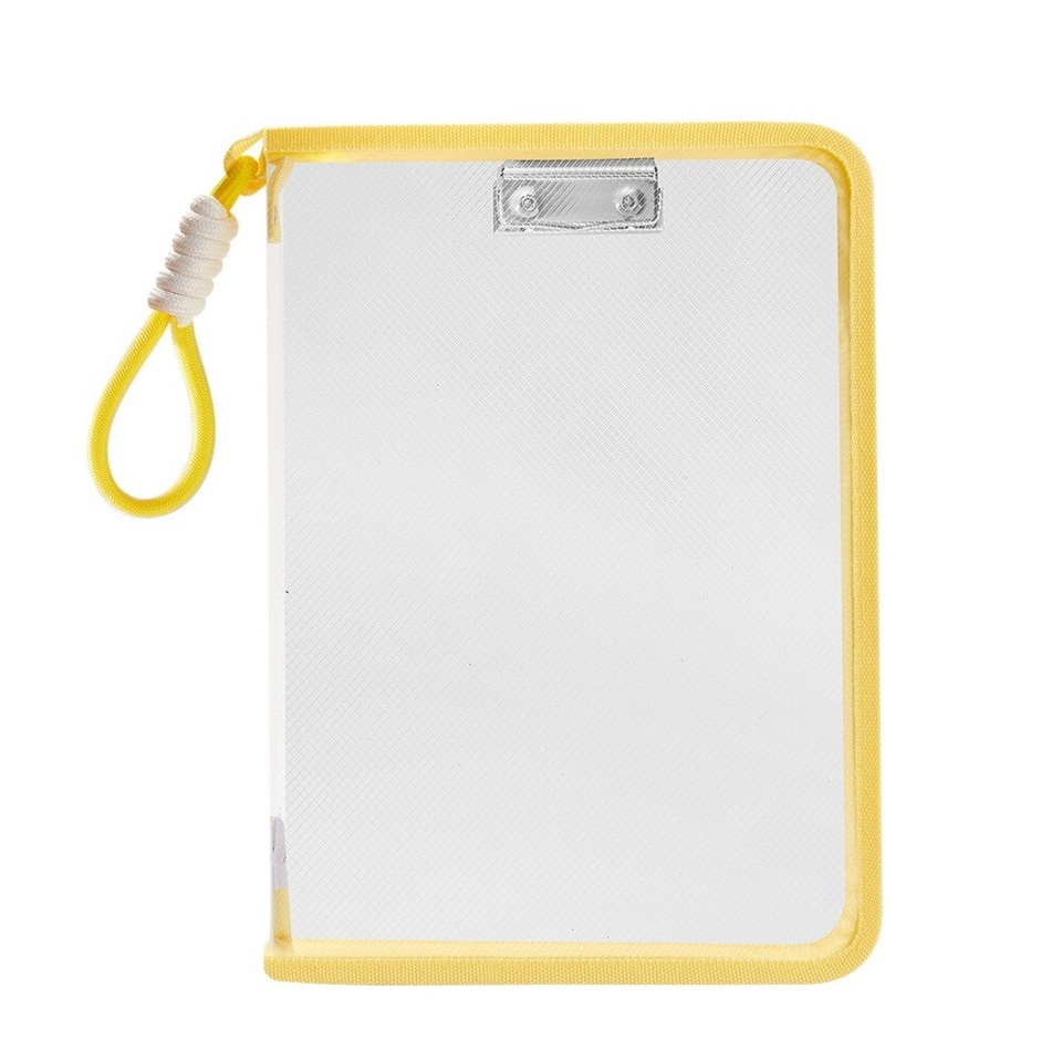 Large Capacity Zipper File Bag A4 File Folder Bags Storage Organizer ...