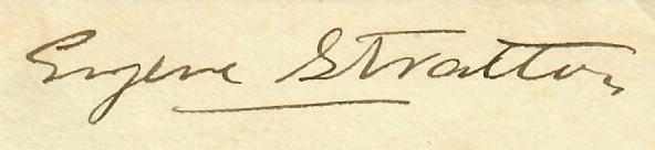 RARE! “Grand Order of Water Rats" Dancer Eugene Stratton Cut Signature ...