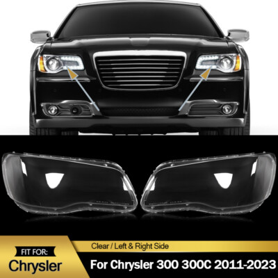 Headlight Lens Cover Shell Clear For Chrysler 300 300C 2011-2023 Left ...