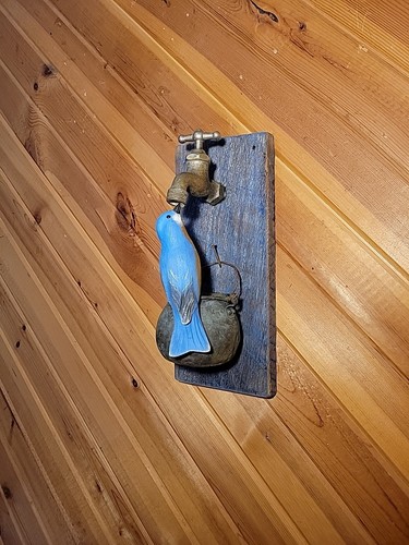 Casey Edwards Wood Carving Bluebird Songbird Backyard Bird Watchers ...